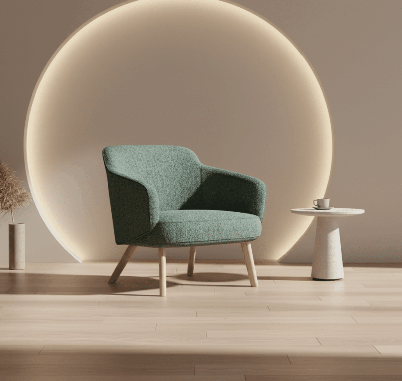 Luca Lounge Chair · Summit